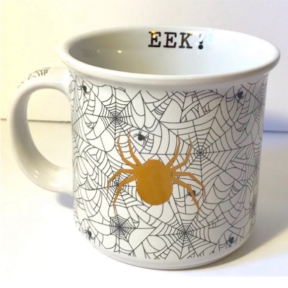 Dining | Free With Purchase Spider Web Mug With Gold Accent | Poshmark